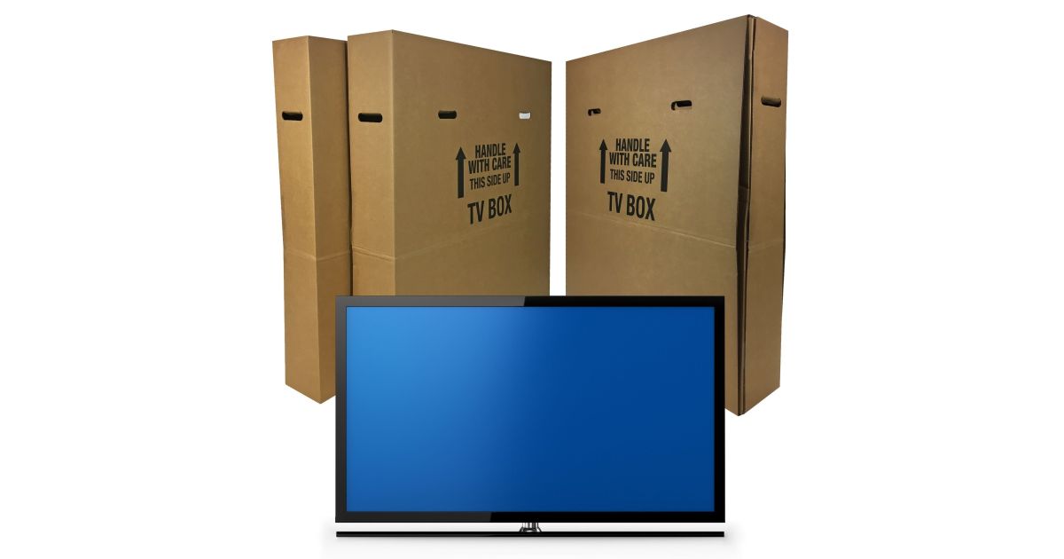 Protect your TV from Damage with a Best-Fit TV Moving Box